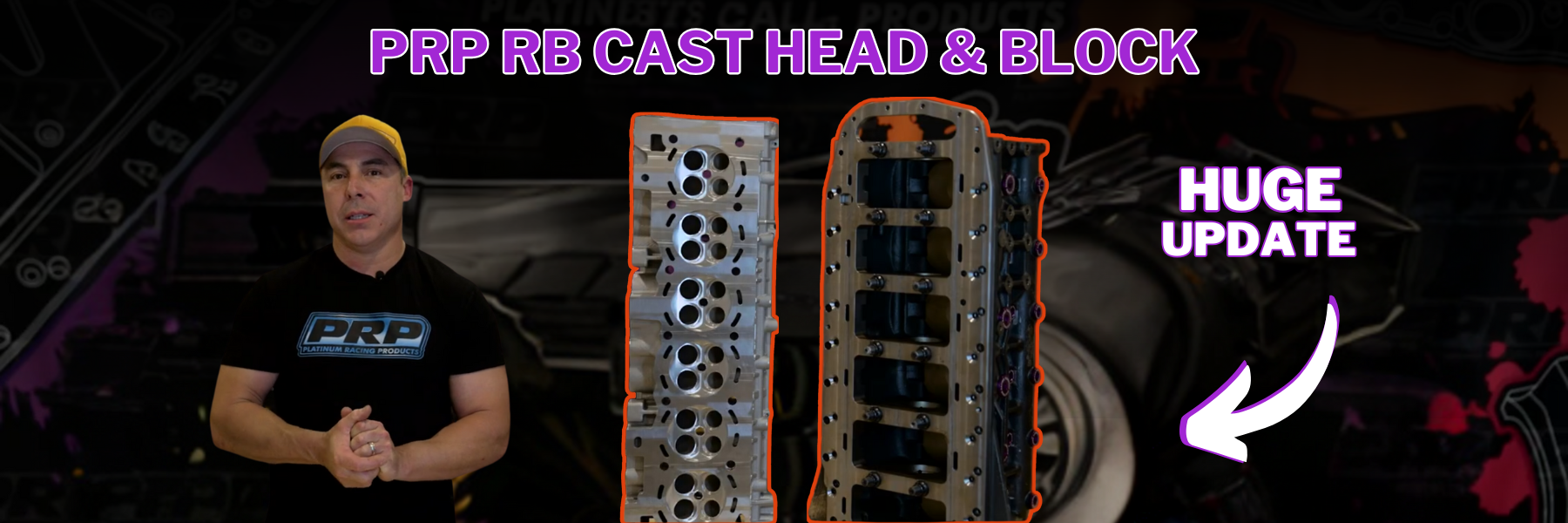 PRP RB Cast Cylinder Heads & Blocks — Platinum Racing Products