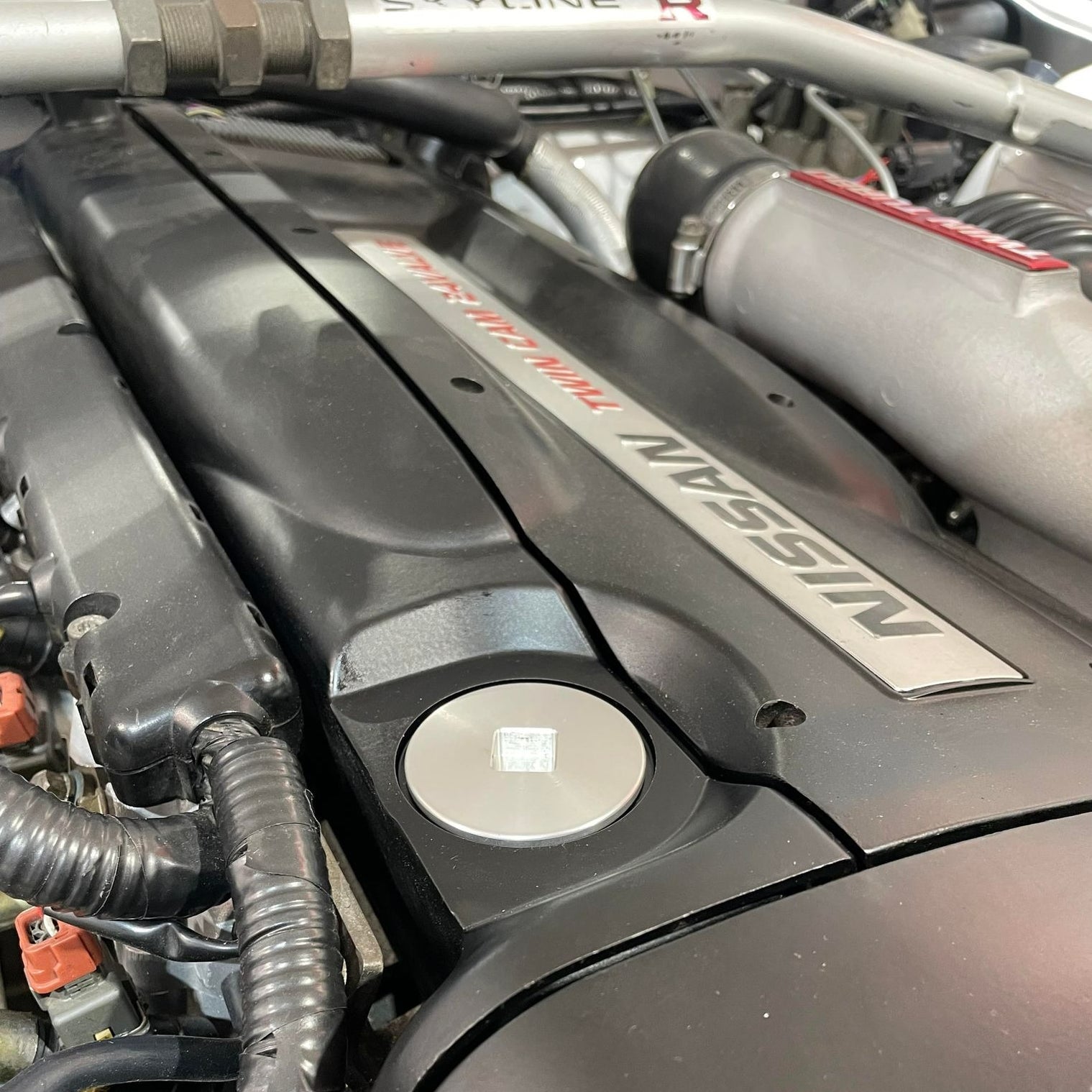 Nissan Oil Cap Bung — Platinum Racing Products