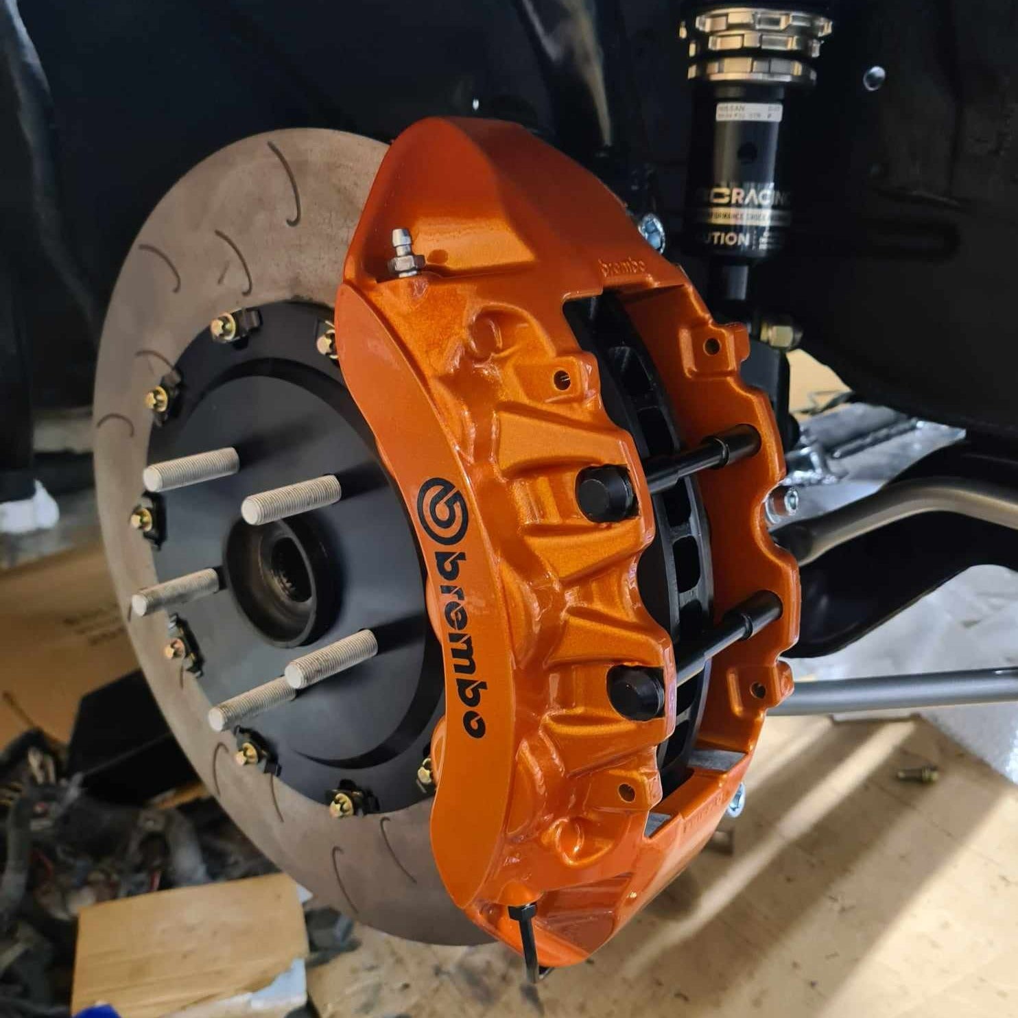 PRP R35 Big Brake Upgrade Conversion Kit - Nissan Skyline R32 R33 R34 ...