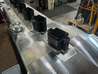 Shop Ford Barra Billet Rocker Cover and Integrated Ignition Coil kit ...