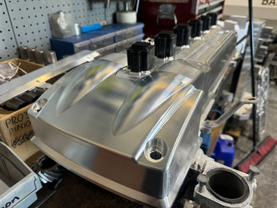 Shop Ford Barra Billet Rocker Cover and Integrated Ignition Coil kit ...