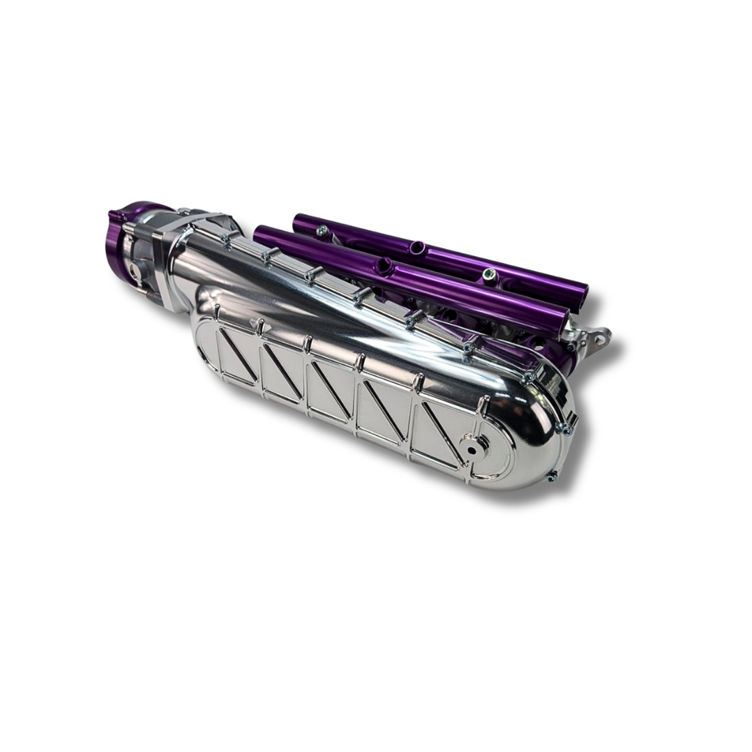 Hypertune Mitsubishi 4G63 Evo 4-9 Billet 12 Injector Intake Manifold ...