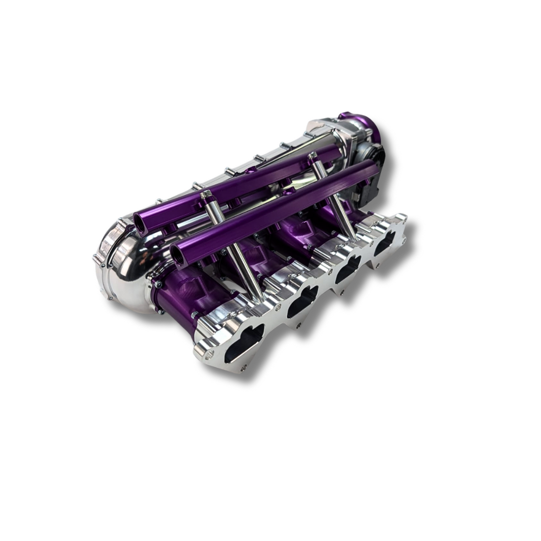 Hypertune Mitsubishi 4G63 Evo 4-9 Billet 12 Injector Intake Manifold ...