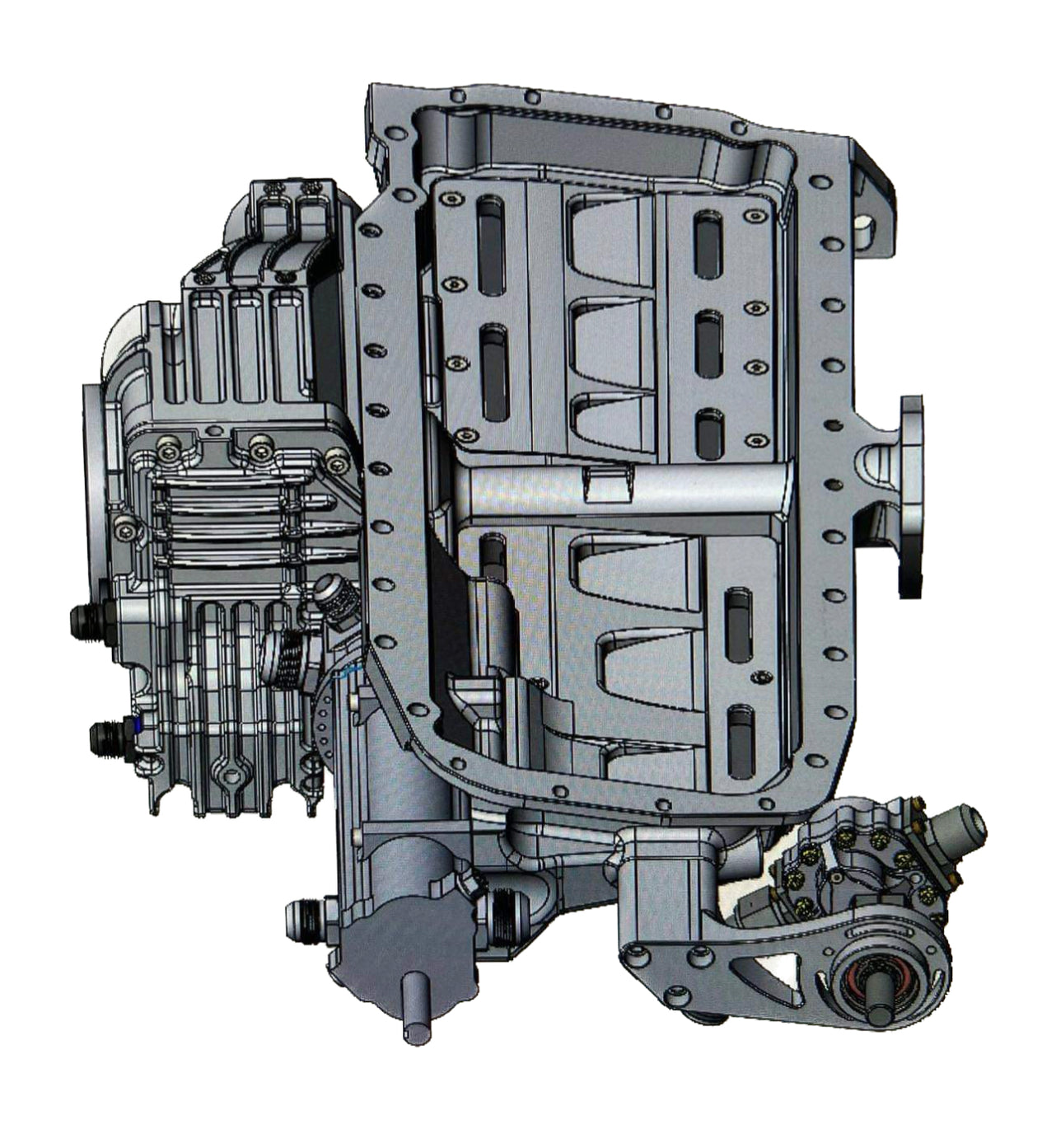 Nissan RB 4WD Dry Sump Kit — Platinum Racing Products