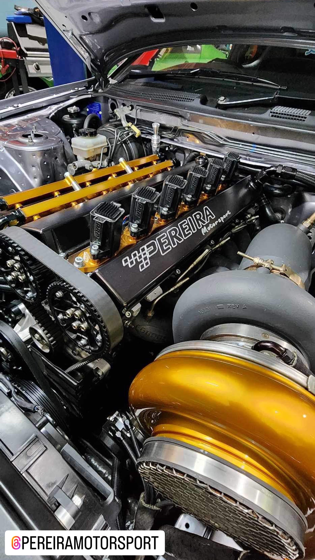 RB R35 VR38 Coil Bracket Kit (RB20, RB25, RB26) - Platinum Racing Products