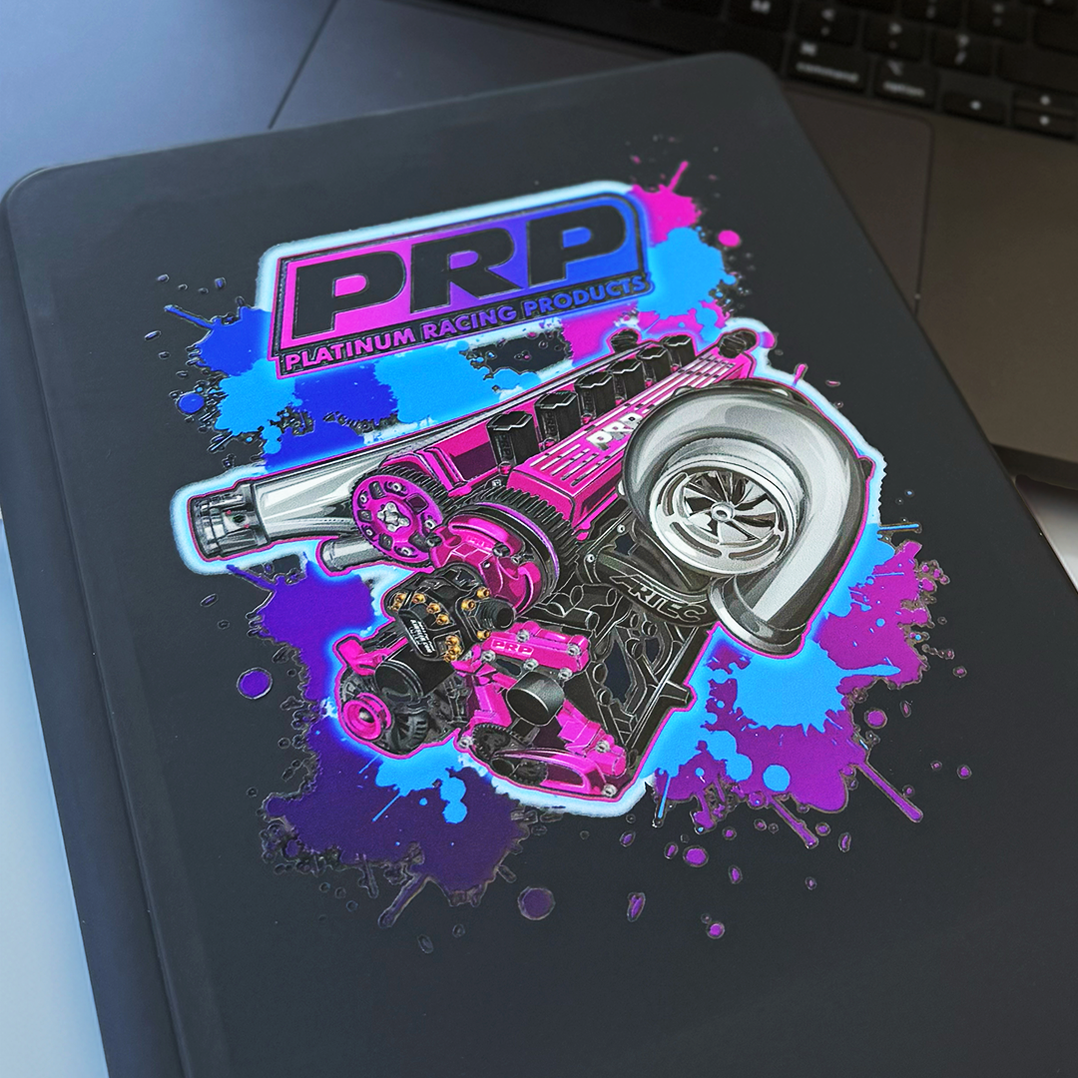 PRP Engine Sticker — Platinum Racing Products
