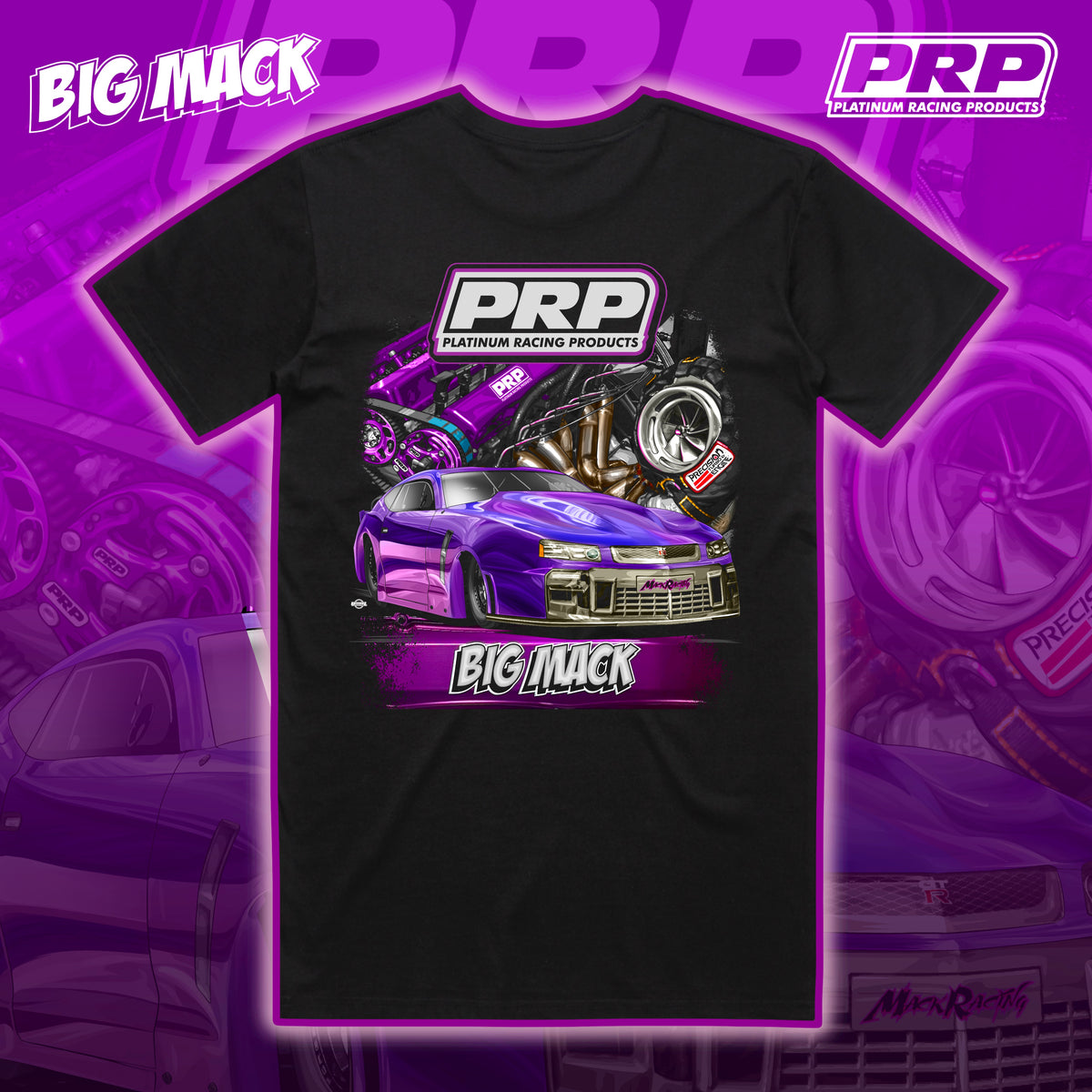 PRP Mack Racing "BIGMACK" Shirt — Platinum Racing Products