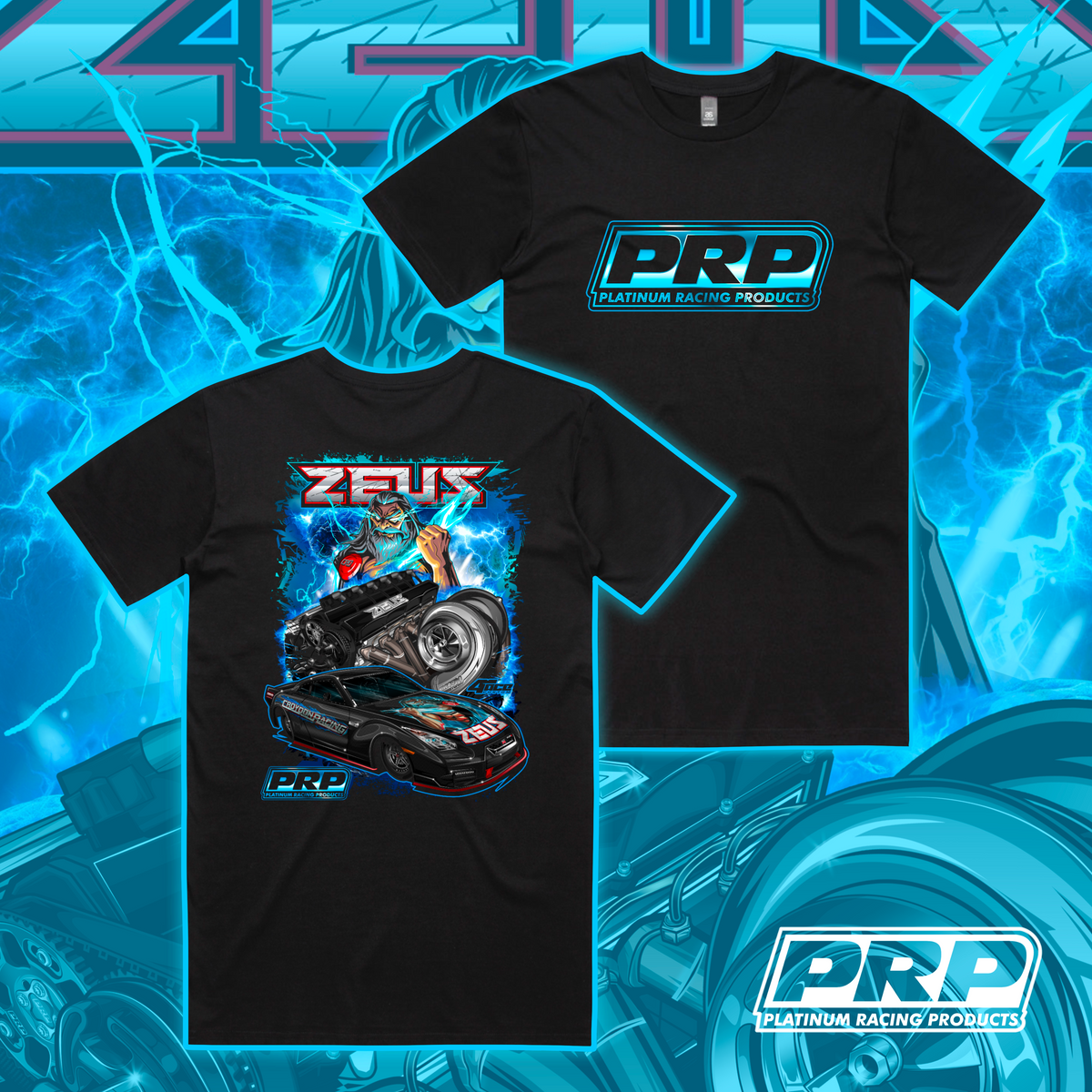 PRP CRD 'ZEUS' GT-R Shirt — Platinum Racing Products