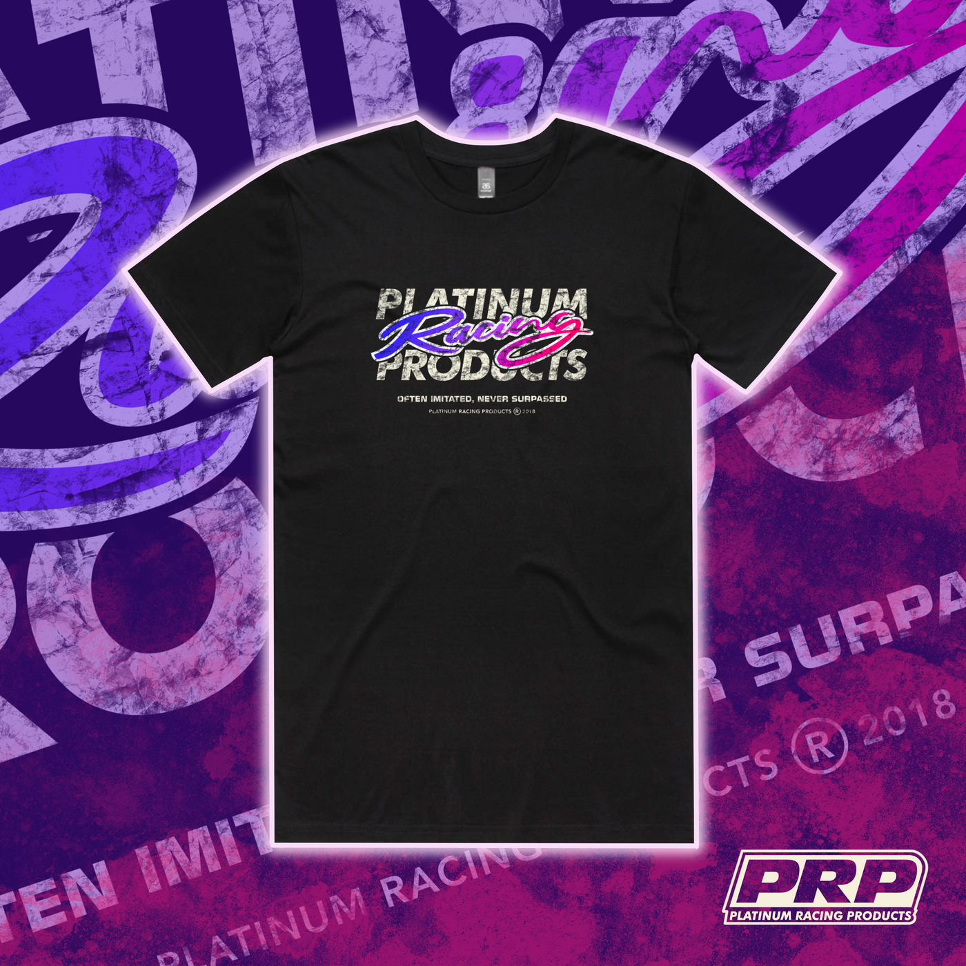 PRP Vintage Purple Shirt — Platinum Racing Products