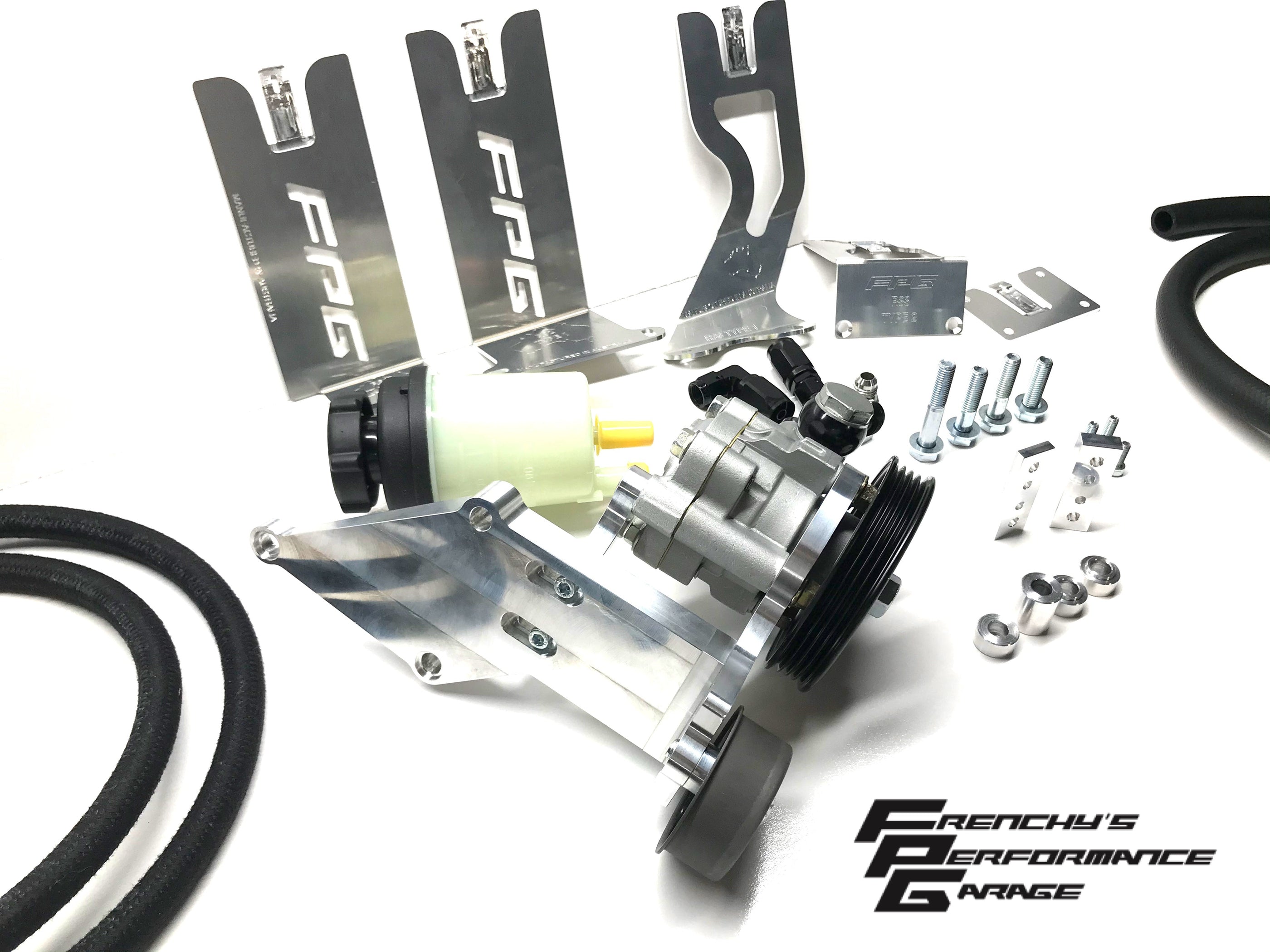FPG Nissan RB Power Steering Kit RB20/25/26/30 Billet Mount Adjustable ...