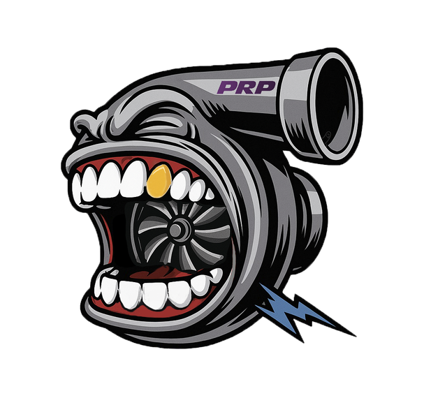 PRP Screaming Turbo Sticker — Platinum Racing Products