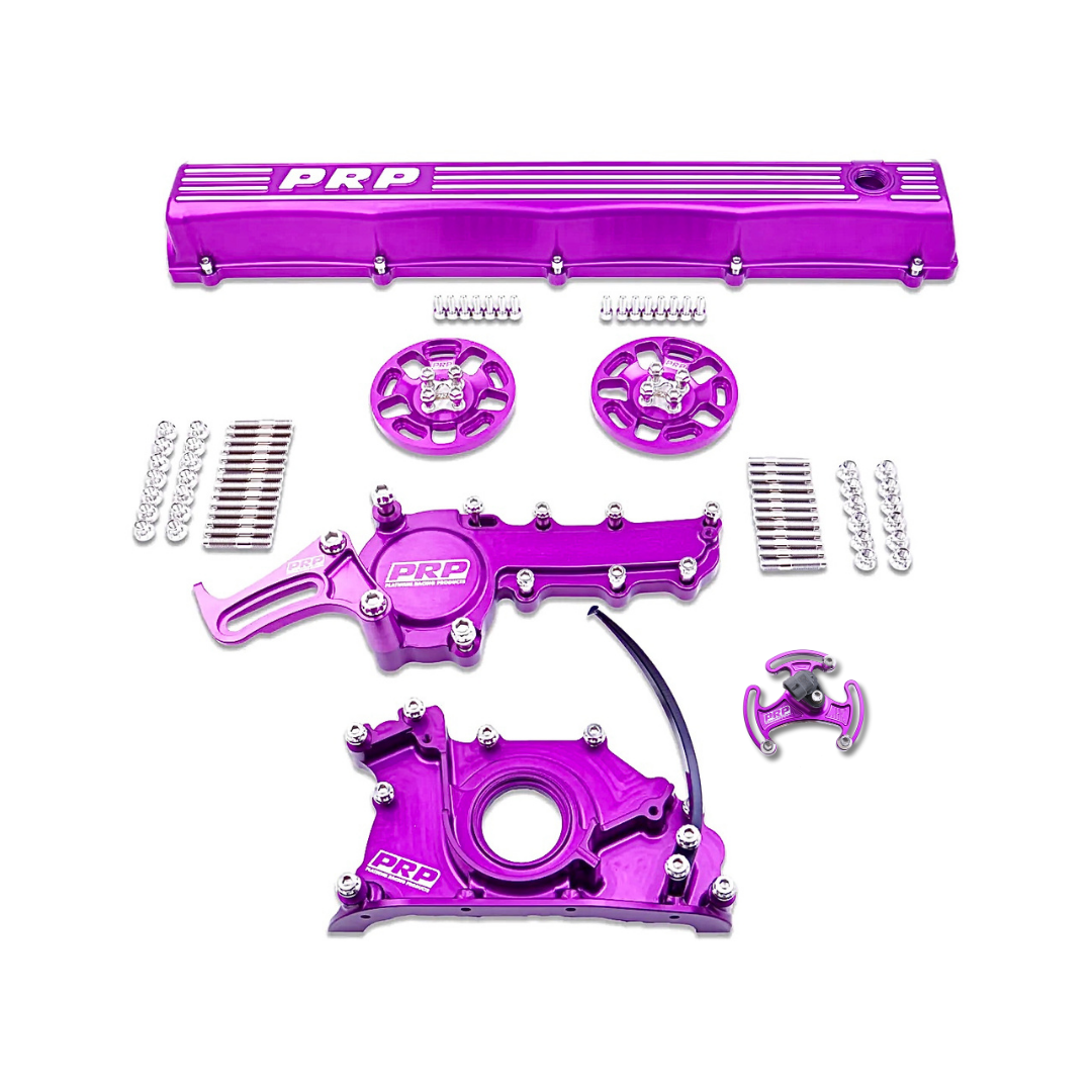 PRP Titanium Engine Dress Up Hardware Kit - Nissan RB — Platinum Racing ...