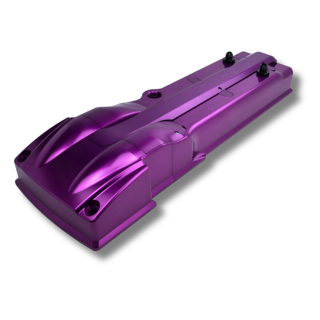 Shop Ford Barra Billet Rocker Cover and Integrated Ignition Coil kit ...