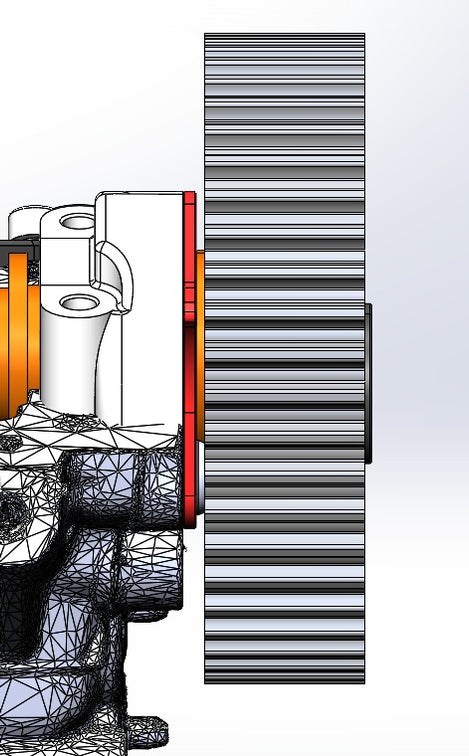 RB26 Twin Cam Timing Mark Backing Plate — Platinum Racing Products