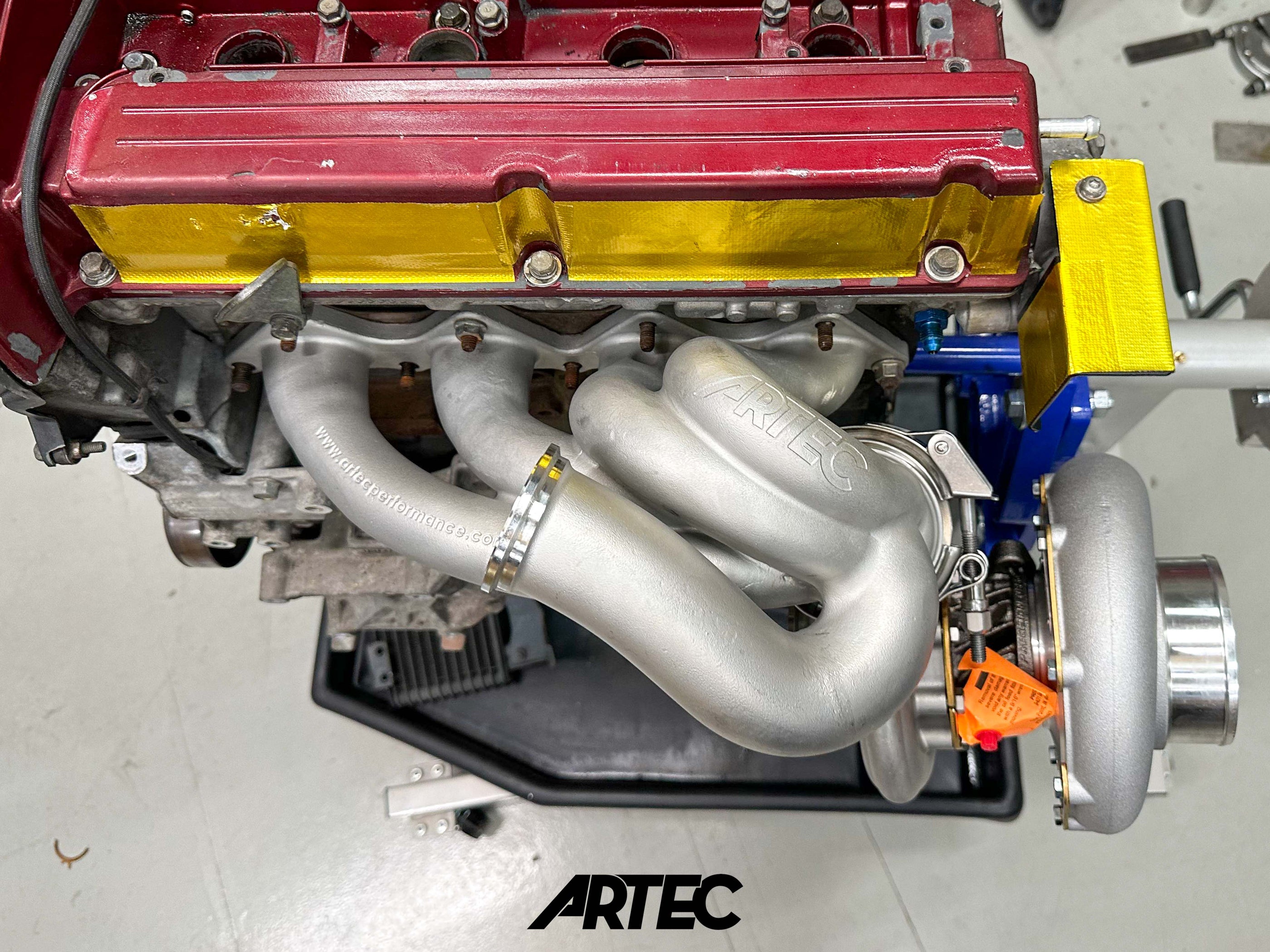 Mitsubishi Evo 7-9 4G63 70mm V-Band Exhaust Manifold — Platinum Racing ...