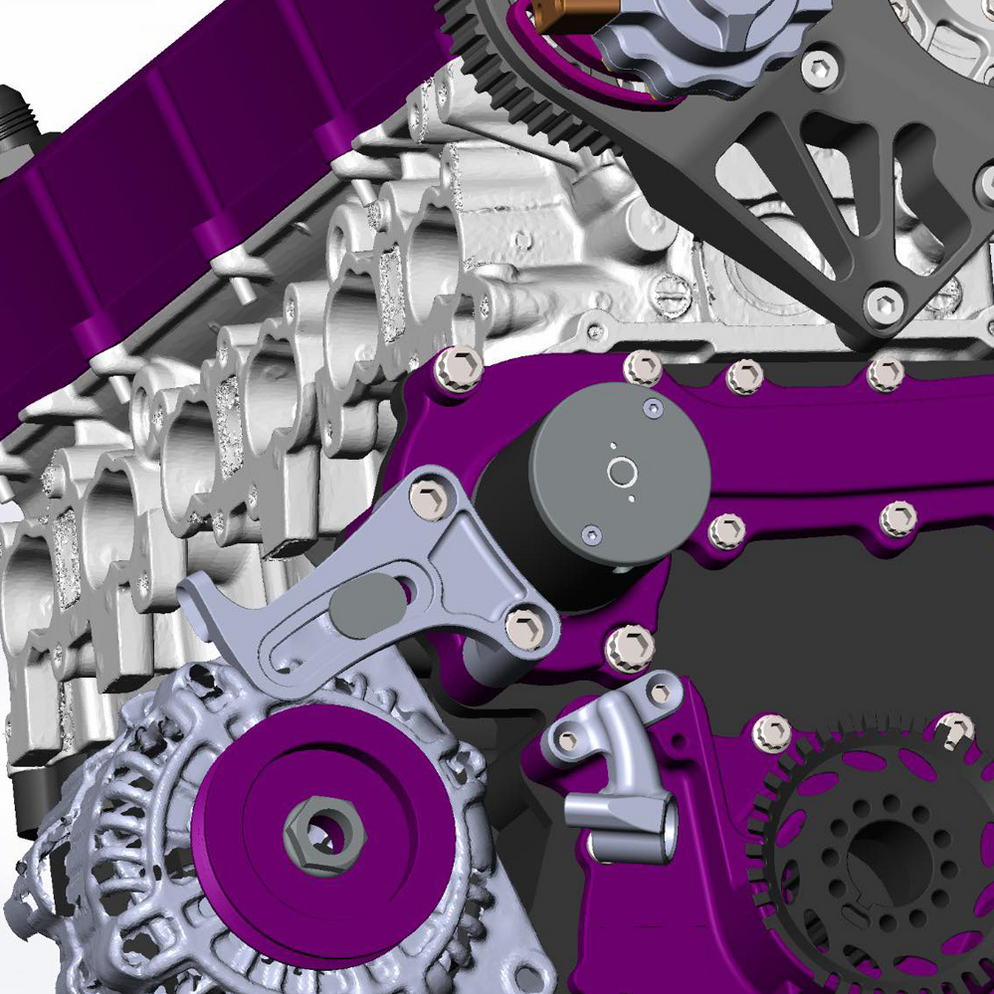 PRP Electric Water Pump - Nissan RB — Platinum Racing Products