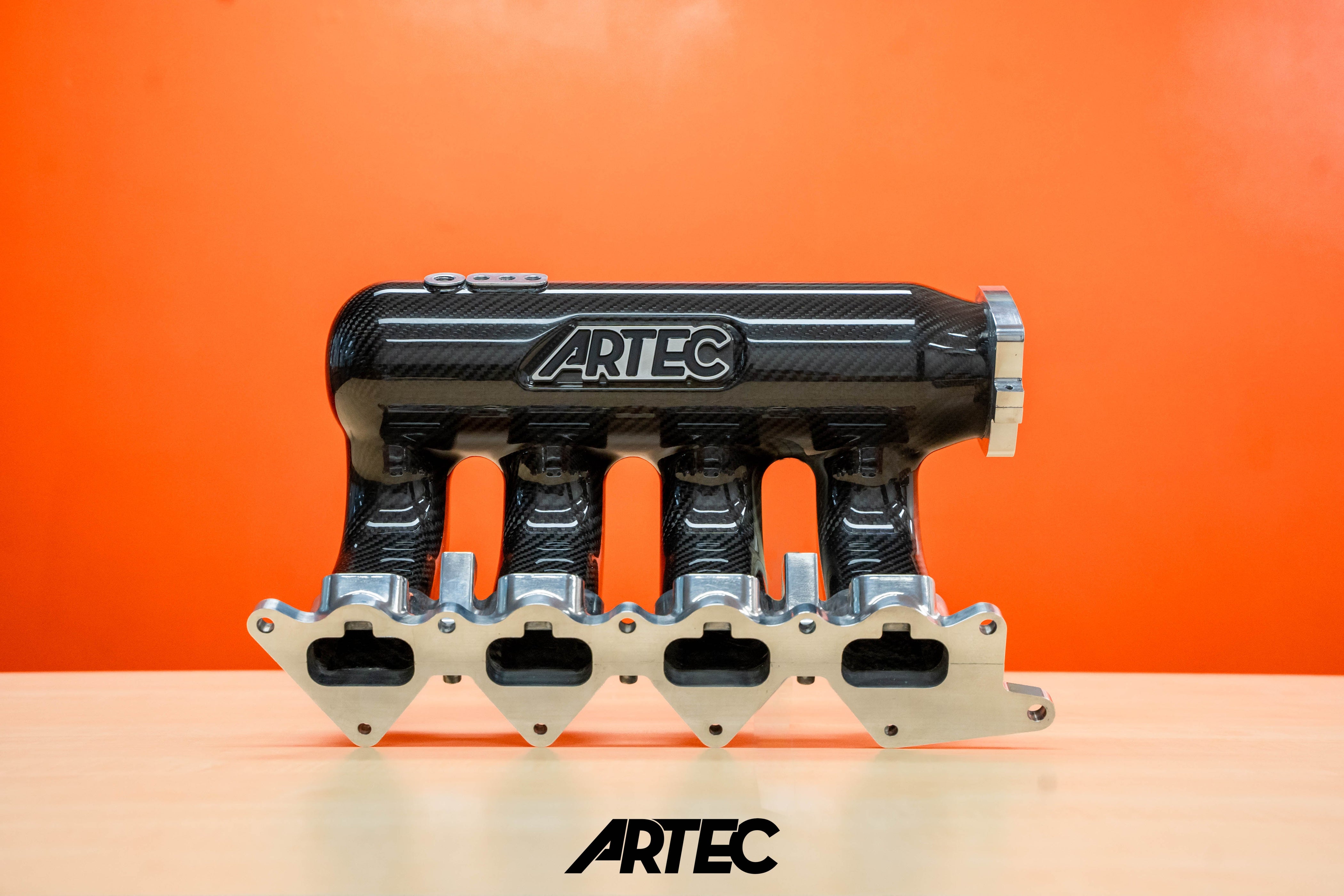 Mitsubishi Evo 7-9 4G63 Dry Carbon Air Intake Manifold / Plenum PRELEA ...