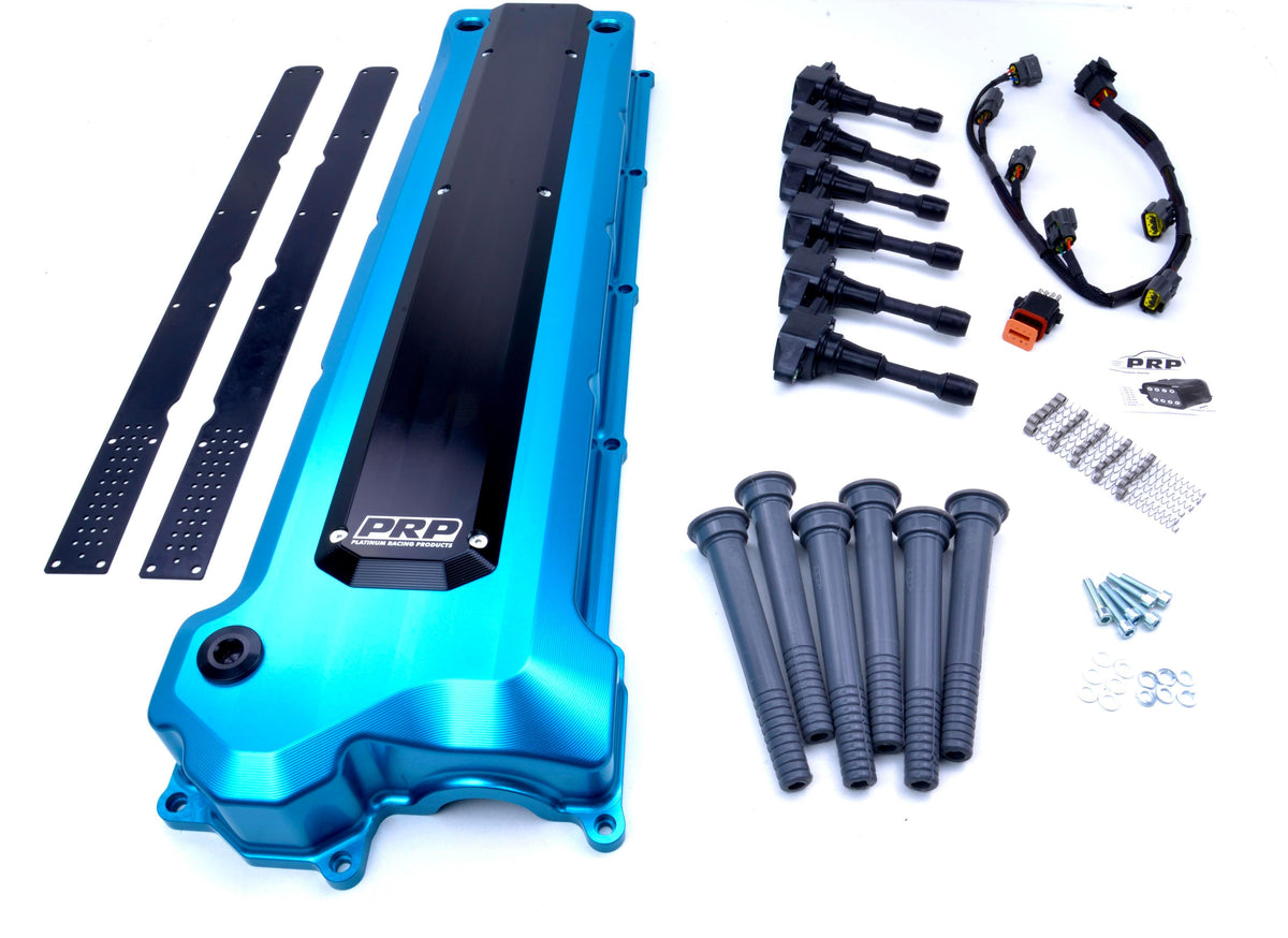 PRP Billet Rocker Cover and Integrated Coil kit - Nissan TB48 ...