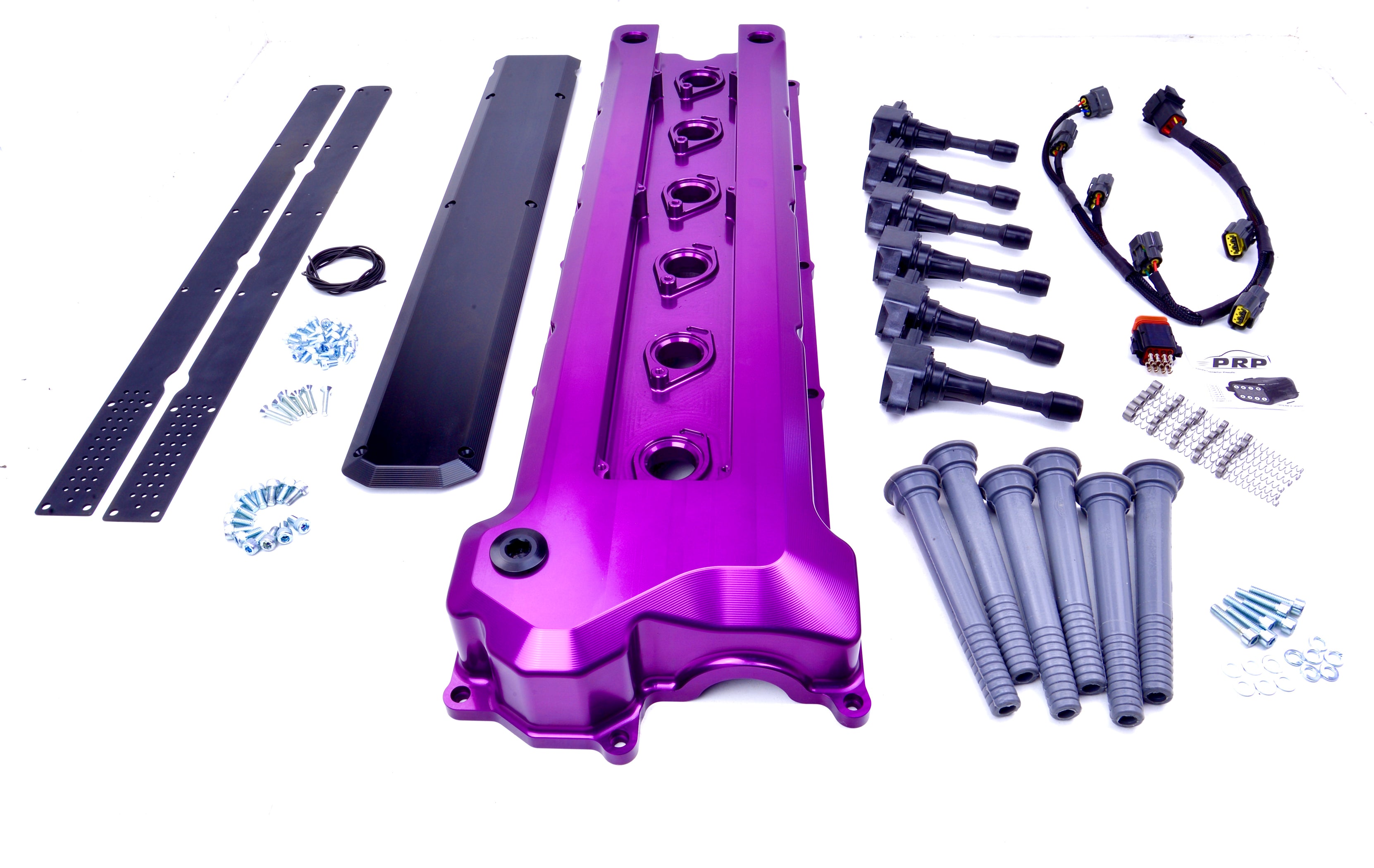 PRP Billet Rocker Cover and Integrated Coil kit - Nissan TB48 ...